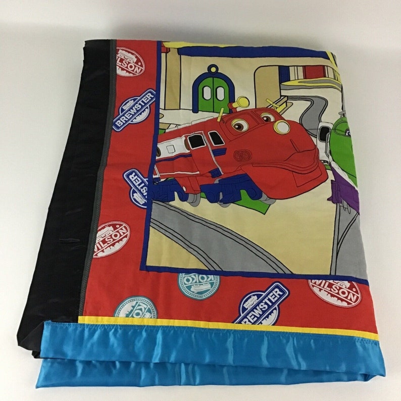 Chuggington Blanket Quilt 37x45 Brewster Wilson Koko Train - Etsy