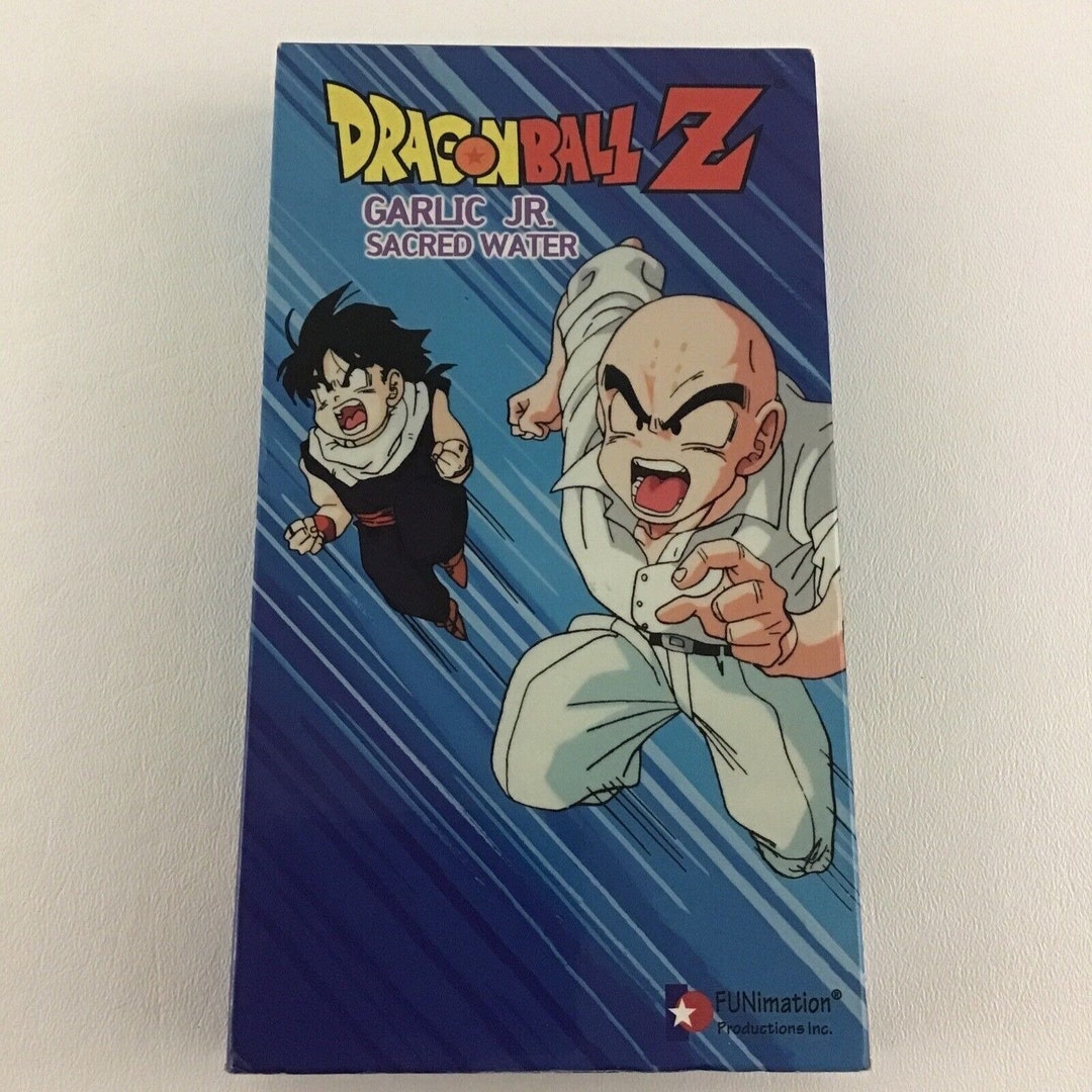 Dragon Ball Z VHS Tape Garlic Jr Sacred Water Anime Vintage 2000 ...