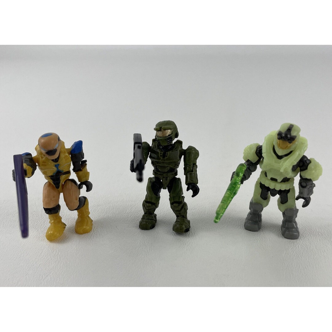 Mega Bloks Halo Infected Spartan Operator Master Chief Pilot Mini ...