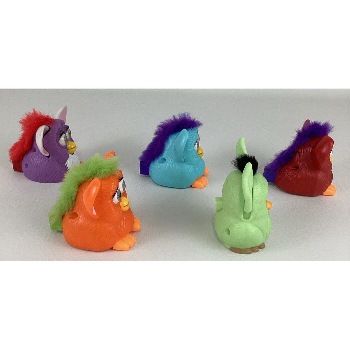 Furby Mcdonald's Burger King 3" Figures Lot Toy Vintage 1998 90s ...
