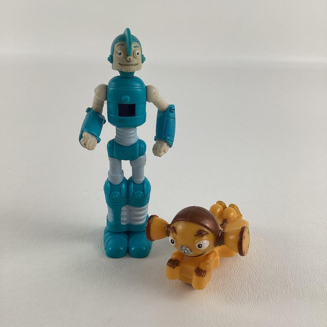 Robots Movie Figures Rodney Copperbottom Piper Pinwheeler Burger King ...