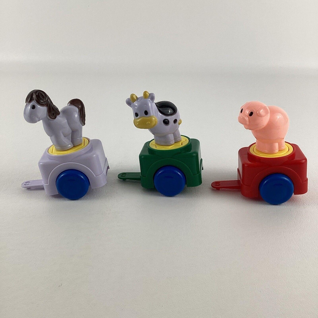 Navystar Musical Barnyard Train Set Replacement Cars Shape Sorter Farm ...