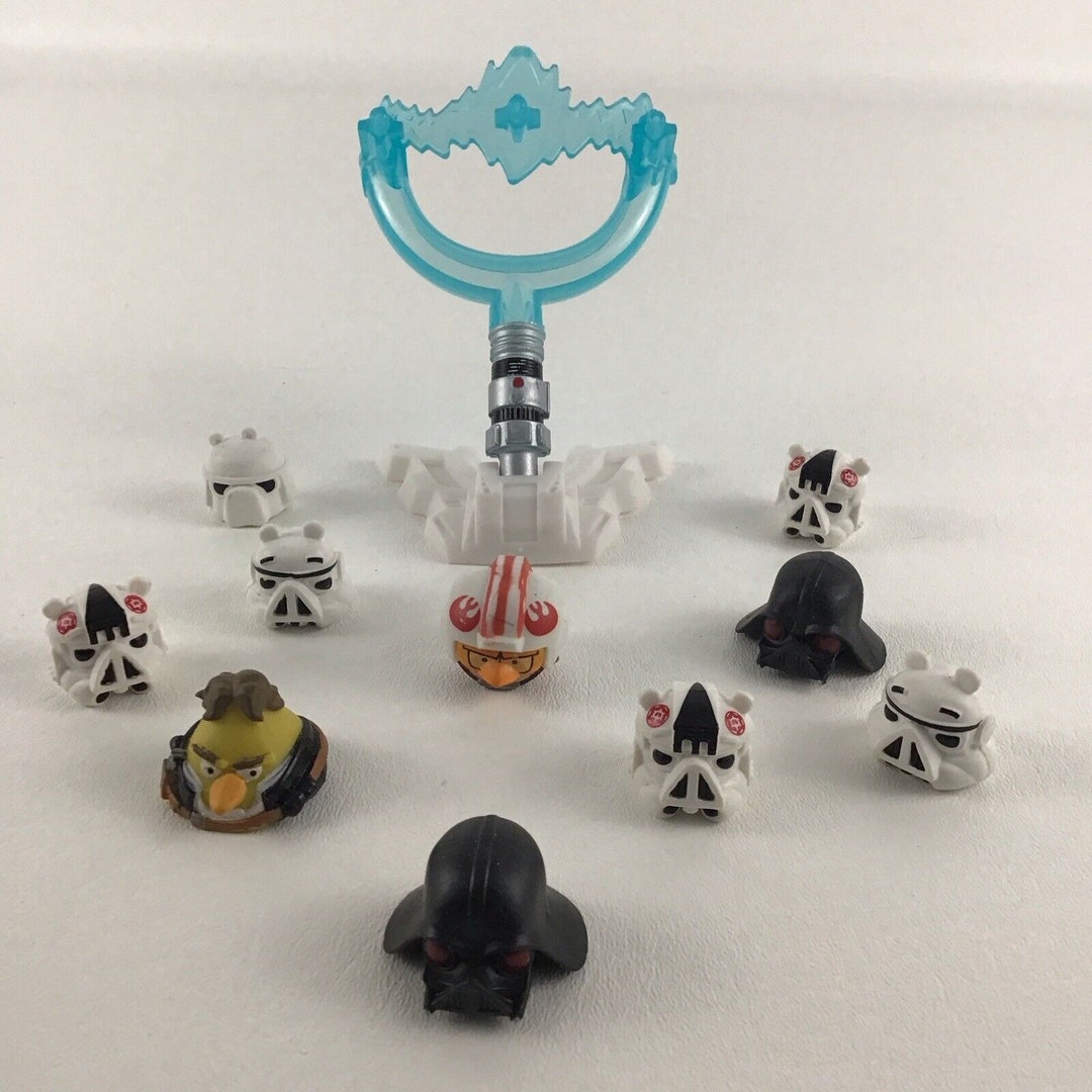 Angry Birds Star Wars Game Replacement 10 Figures Lot Launcher ...