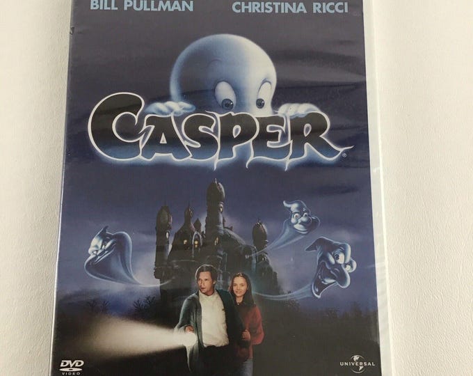 Casper Movie DVD Friendly Ghost Special Fun Features Pullman Ricci New ...