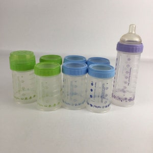 Playtex Baby Bottle Disposable Drop in Bottles 8 Infant Feeding Lot ...