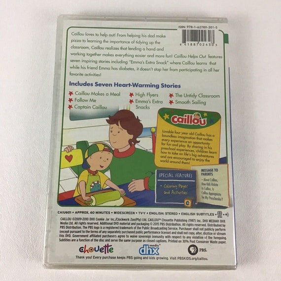 Caillou Helps Out