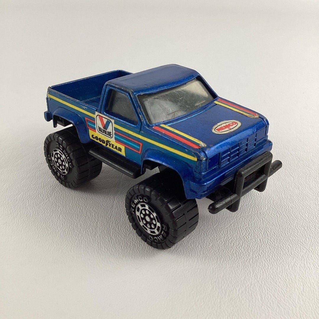 Remco Die Cast off Road Truck Diecast Metal Toy Goodyear Valvoline ...