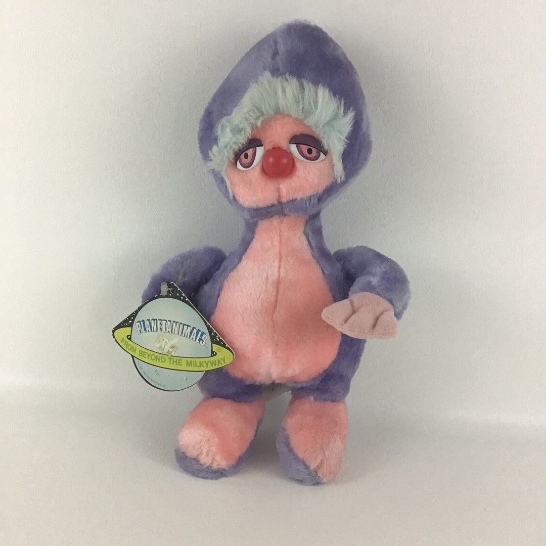 Planet Animals Zax From Clax Plush Stuffed Animal 14 Vintage 1982 ...