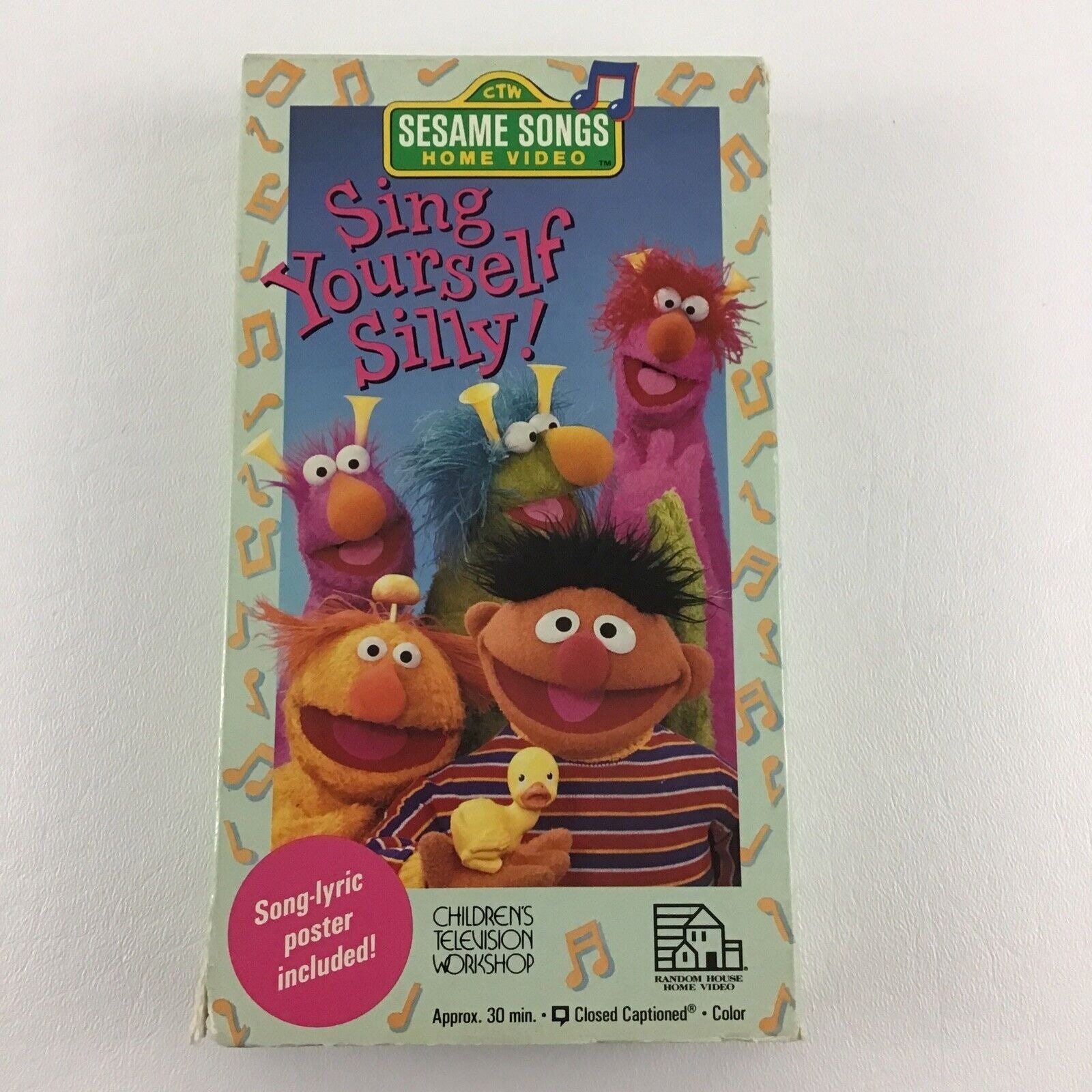 Sesame Street Sing Along Vhs