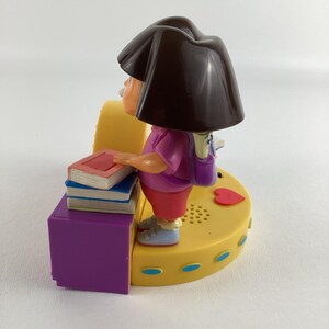 Nick Jr Dora the Explorer Talking Singing Alarm Clock Tek Time Vintage ...