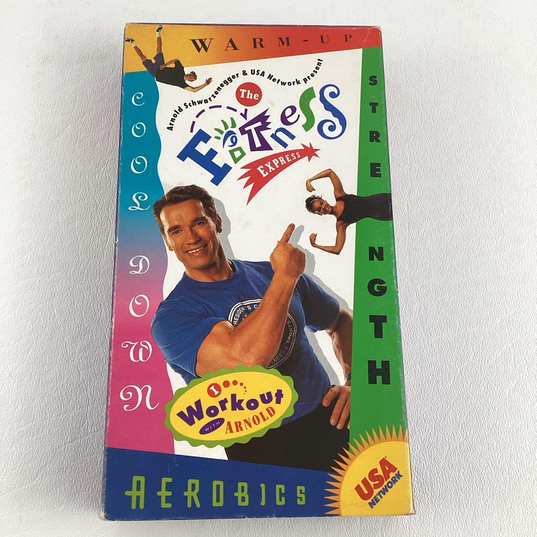 The Fitness Express VHS Tape I Workout With Schwarzenegger Aerobics ...