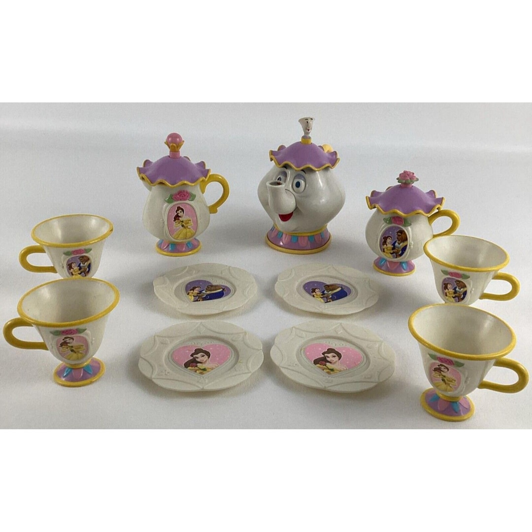 Thinkway Toys Beauty and the Beast Mrs Potts Talking Tea Pot Party ...