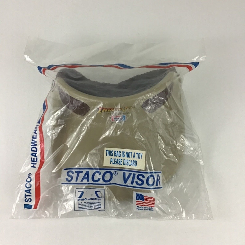 Indiana Jones Last Crusade Pepsi Promo Staco Sun Visor Sunglasses New ...