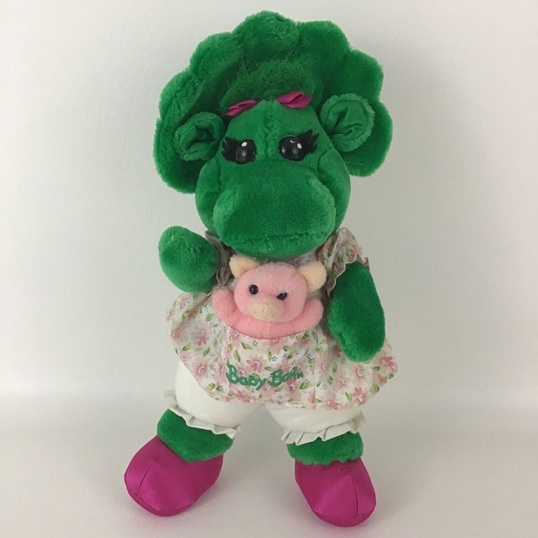 Barney & Friends Farmer Baby Bop W Pig Plush Stuffed Toy - Etsy