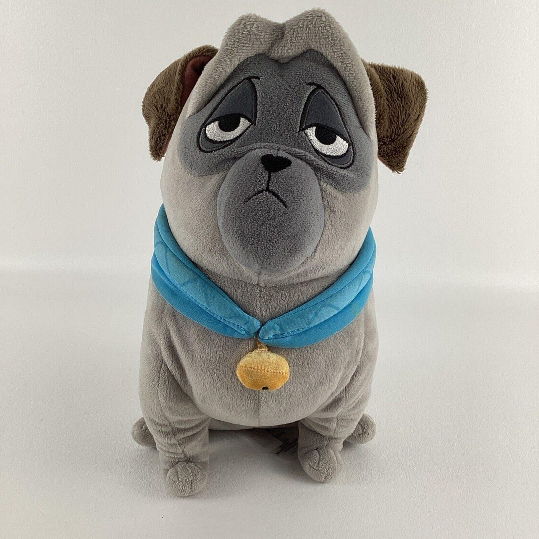 Disney Store Pocahontas Percy the Pug 12 Plush Stuffed Animal Toy ...