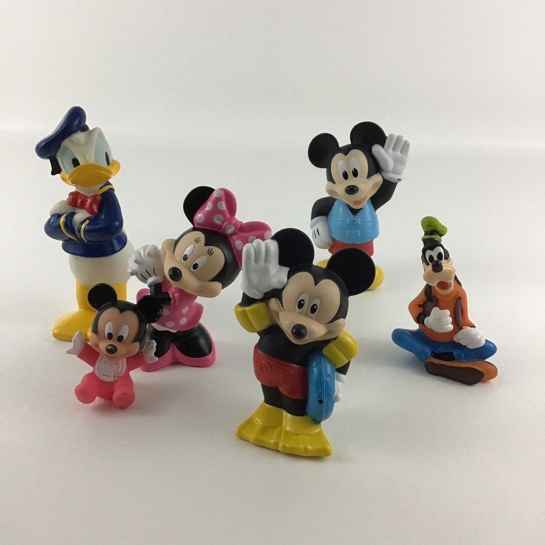 Disney Mickey Mouse & Friends Pool Bath Time Fun Water Squirters Minnie ...