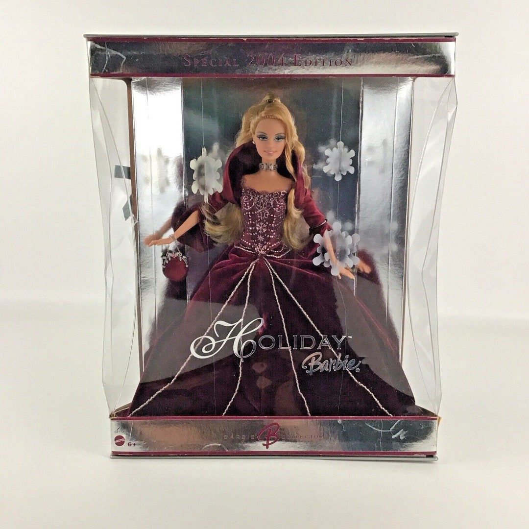 Barbie Collector Holiday Barbie Fashion Doll Special 2004 Edition Toy ...