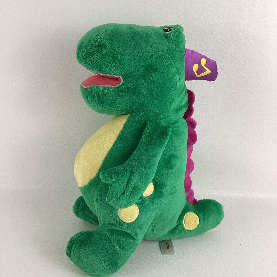 Baby Genius Cuddle Time DJ 13 Plush Stuffed Animal Toy Dinosaur Band ...