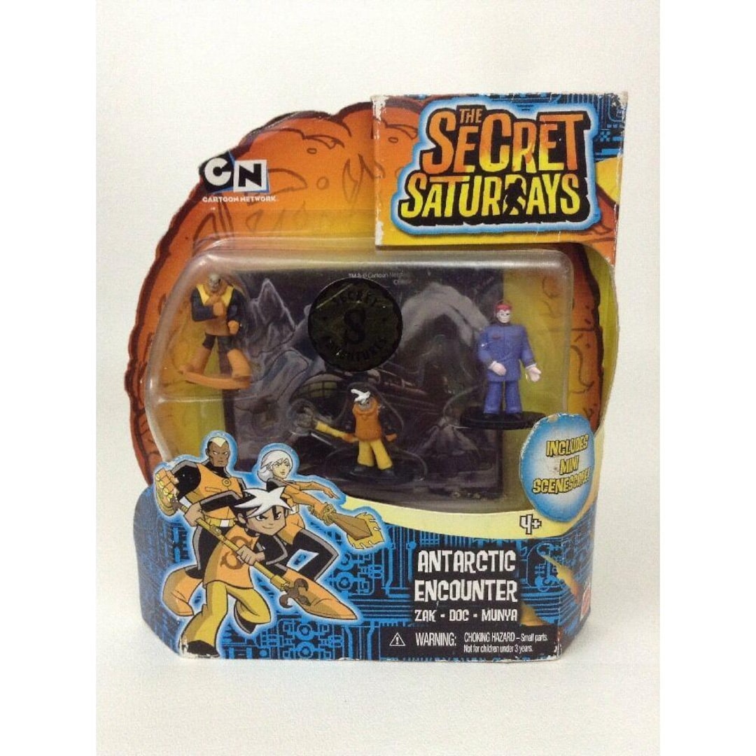The Secret Saturdays Cartoon Network Antarctic Encounter Zak Doc Munya ...