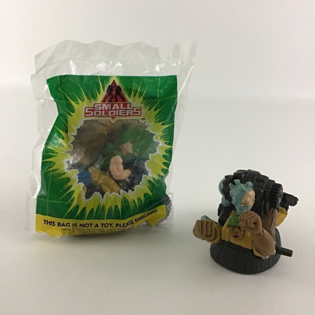 Dreamworks Small Soldiers Burger King Toys Butch Commando Elite Vintage ...