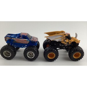Hot Wheels Monster Jam Bakugan King Krunch Die Cast Vehicles 1:64 ...