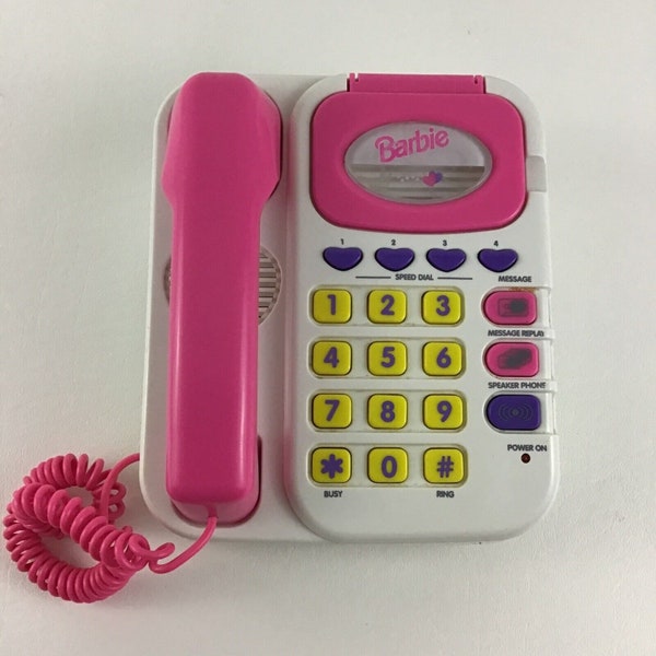 Barbie Talking on Phone - Etsy