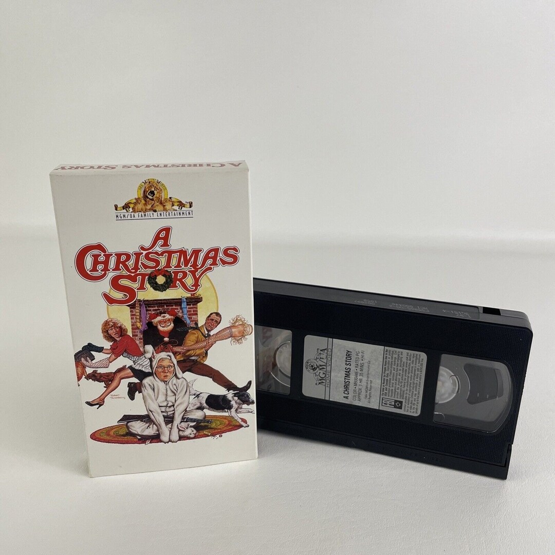 A Christmas Story VHS Tape Cardboard Slipcover Remastered in 1995 - Etsy