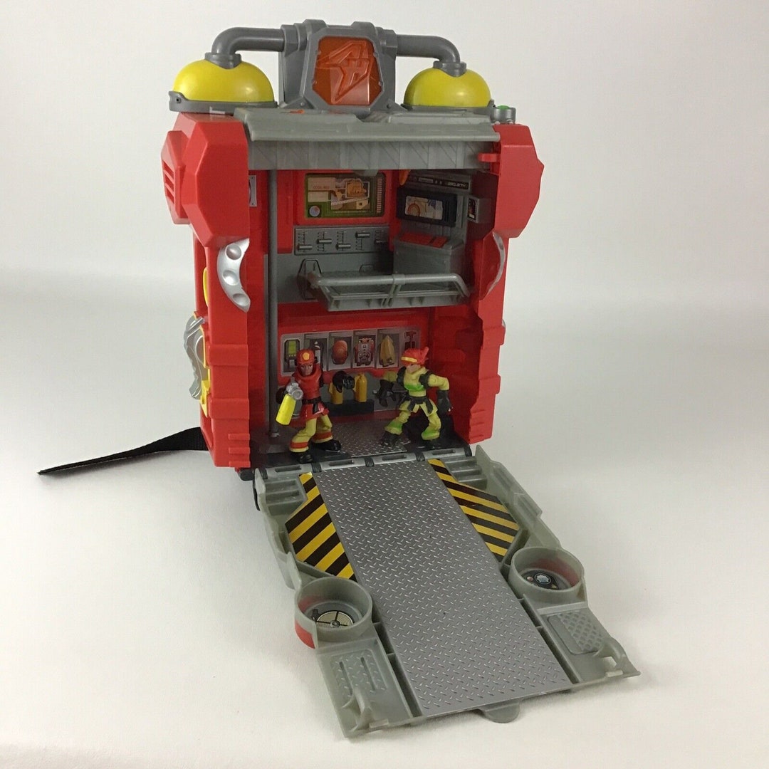 Playskool Adventure Hero Pack Fire Department Backpack Playset ...