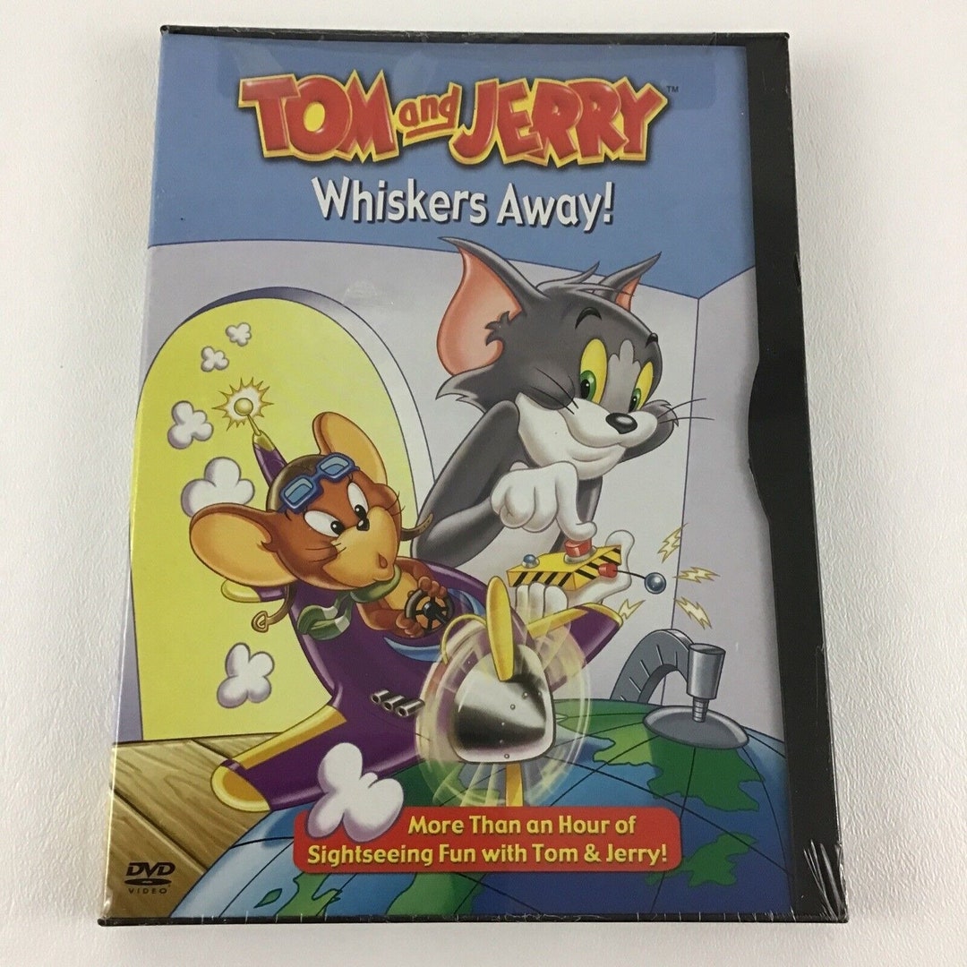 Tom & Jerry Whiskers Away DVD Special Features Animated Episodes New Sealed - Etsy