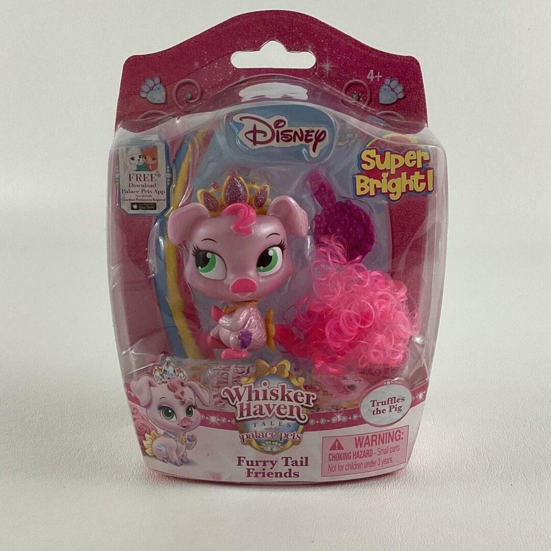 Disney Whisker Haven Palace Pets Furry Tail Friends Truffles Pig Figure ...