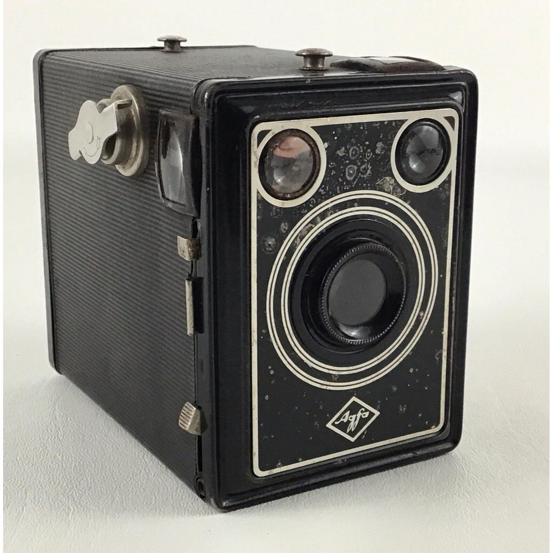Antique Vintage Camera Agfa Synchro Box 120 Film Rare Germany - Etsy
