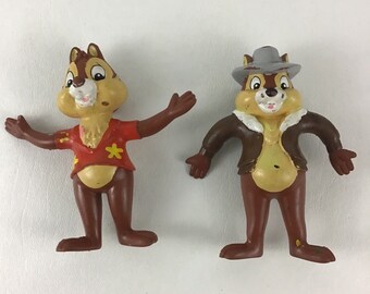 Chip N Dale Figures - Etsy