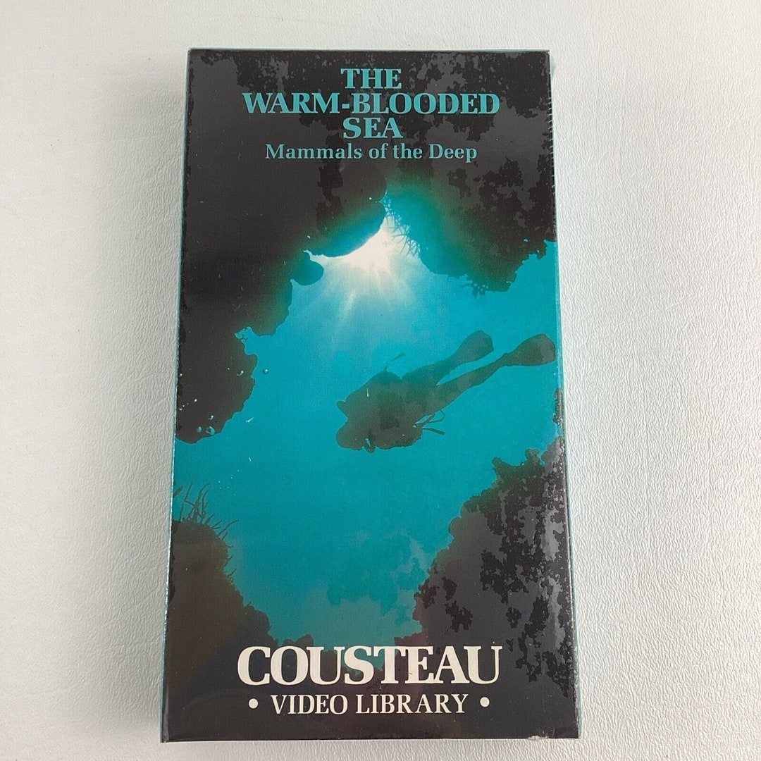 Time Life Video Warm Blooded Sea VHS Tape Cousteau Library Series ...