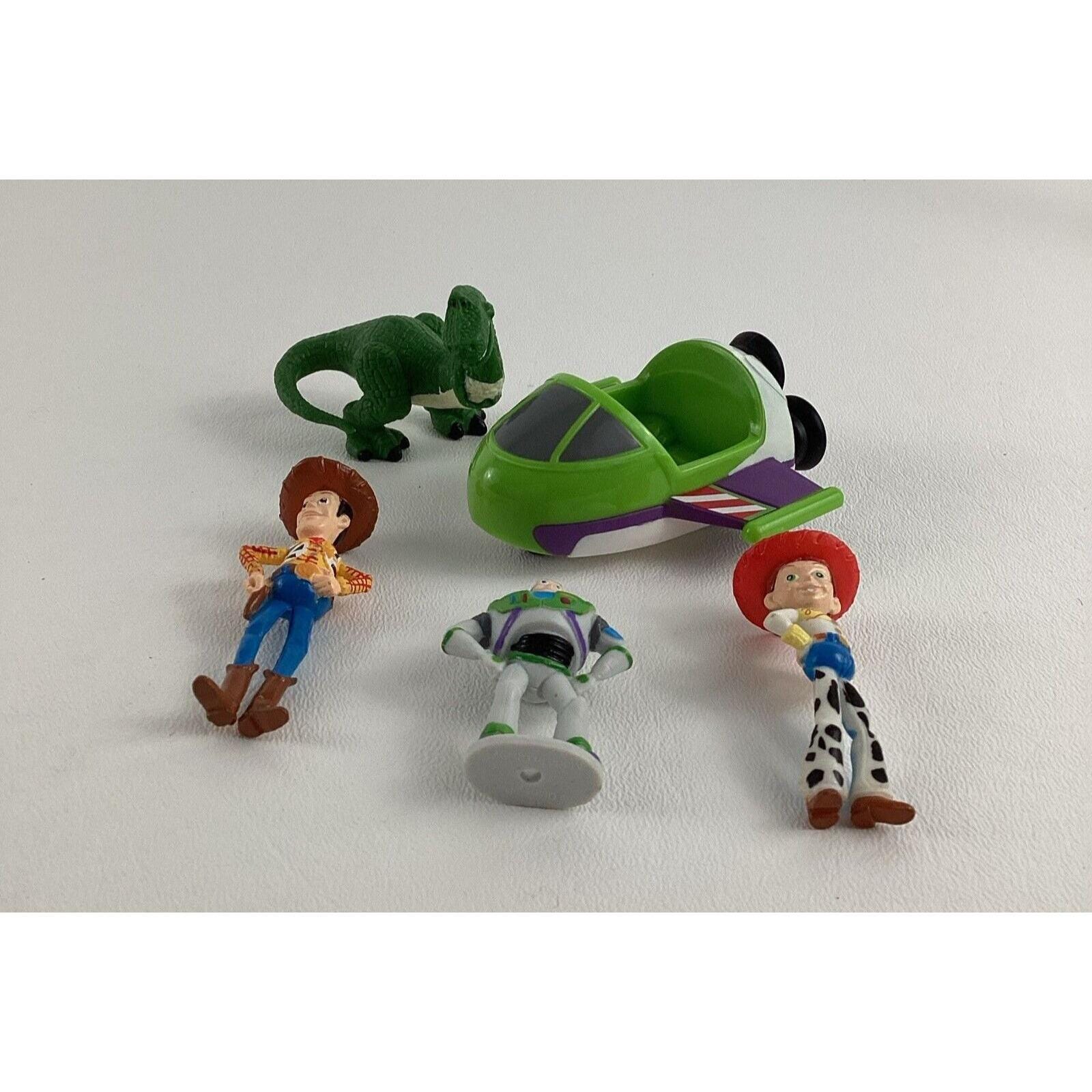Disney Toy Story Mini 3 Figure Playset Topper Lot Woody Jessie Buzz ...