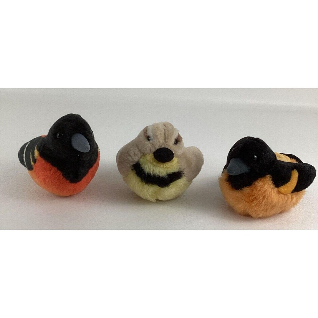 Wild Republic Audubon Birds 5" Plush Stuffed Animal Baltimore Oriole ...