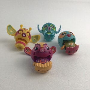 Zoobles Spring to Life Chipper Bird Warren Rabbit Chirpley Bug Blizzy ...