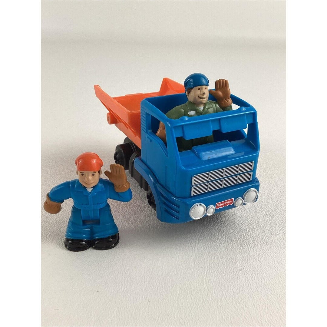 Fisher Price Geotrax Dump Truck Vehicle With 2 Mini Action Figure - Etsy