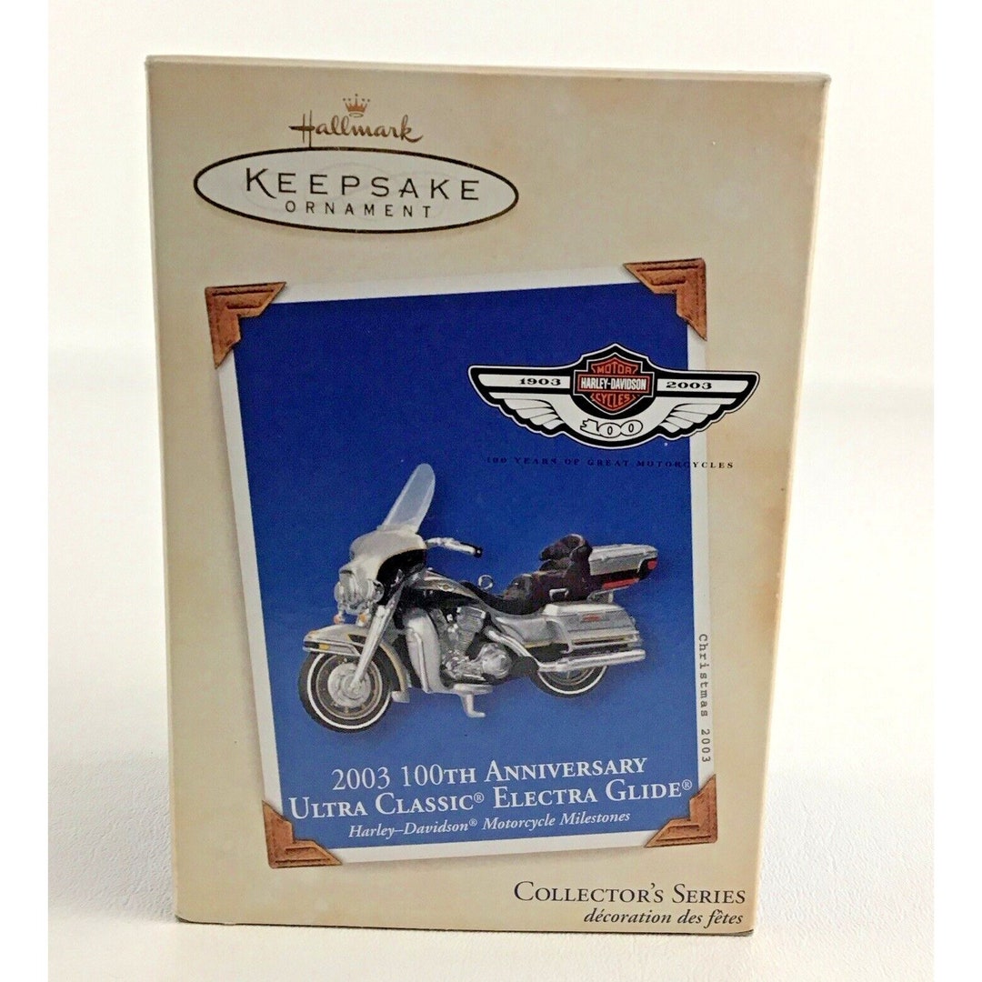 Hallmark Ornament Harley Motorcycle Ultra Classic Electra Glide ...