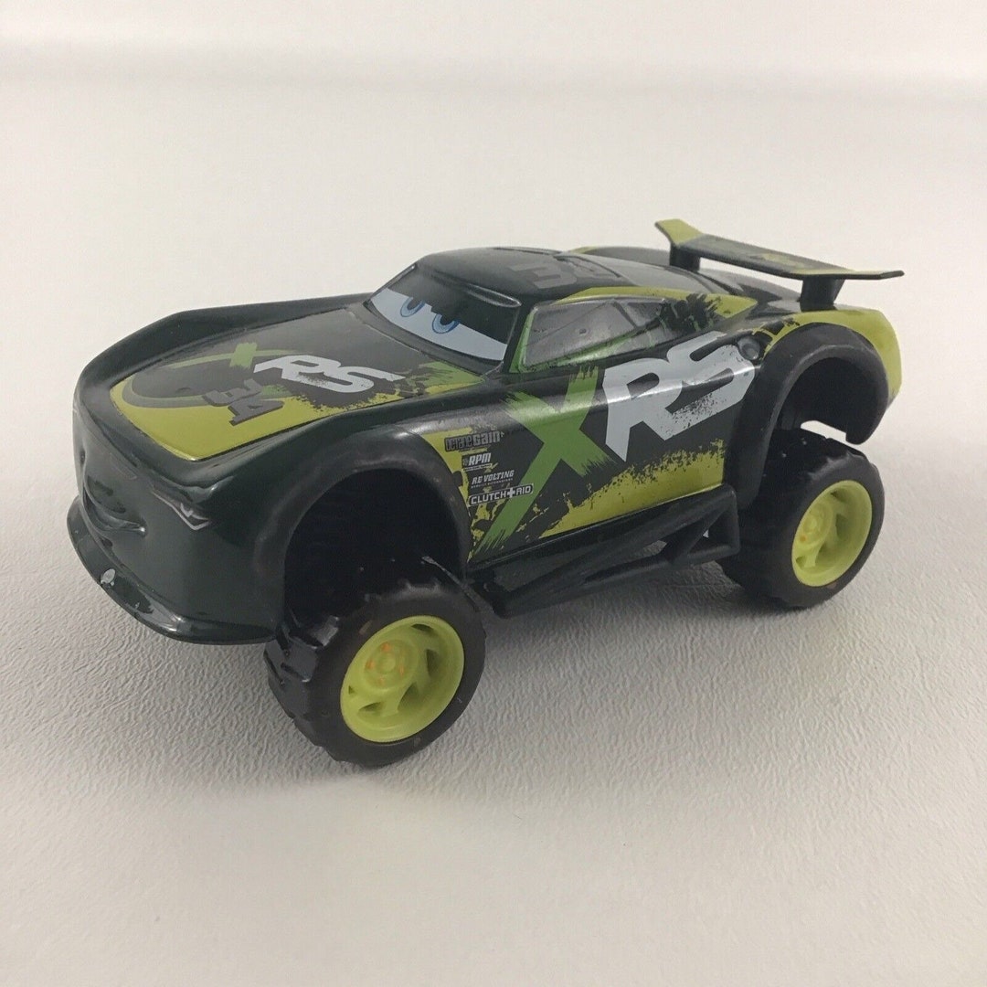 Disney Store Cars XRS Mud Racing Trunk Fresh 4" Diecast 1:43 Vehicle ...