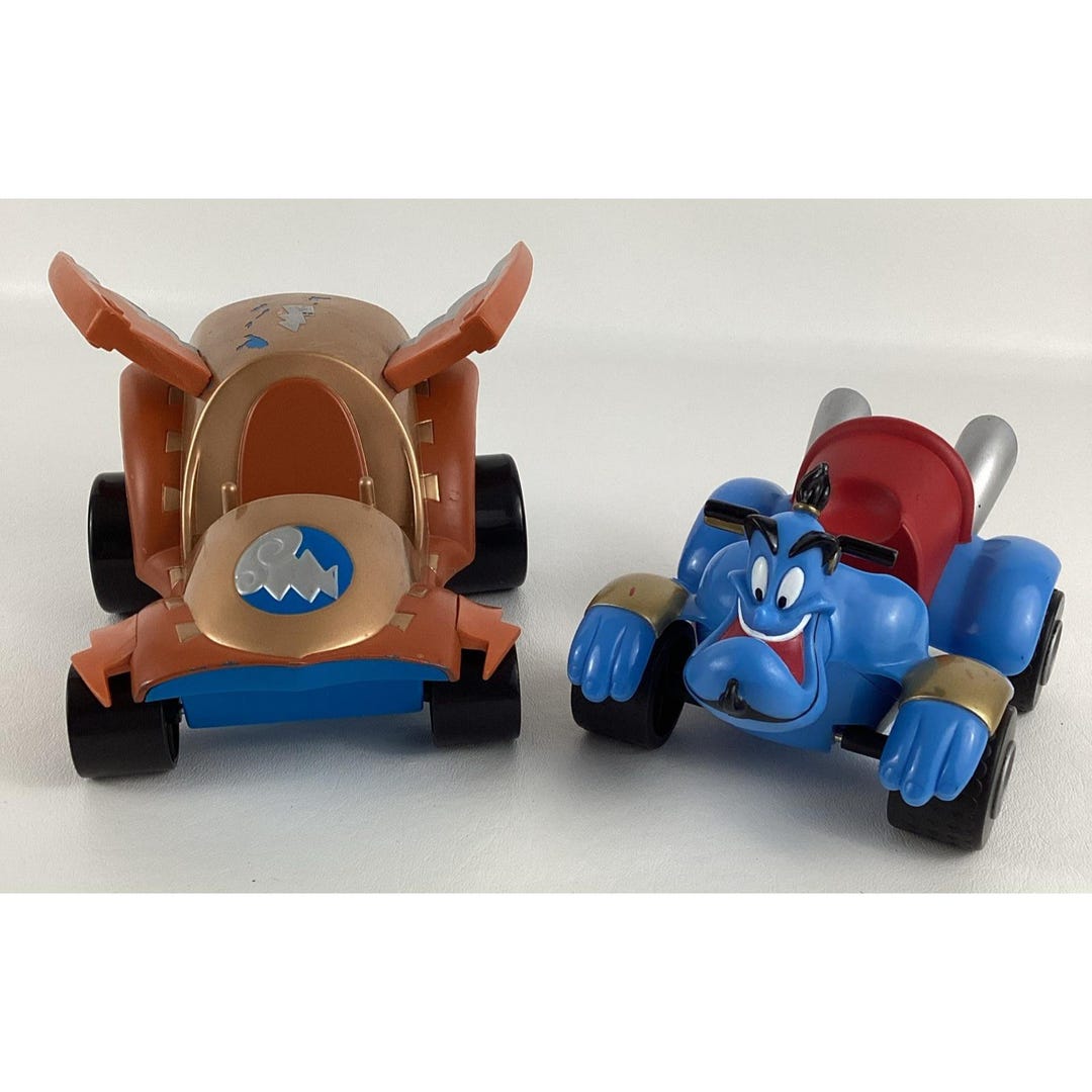 Disney Adventures Aladdin Genie Vehicle Hercules Mighty Hero Car ...