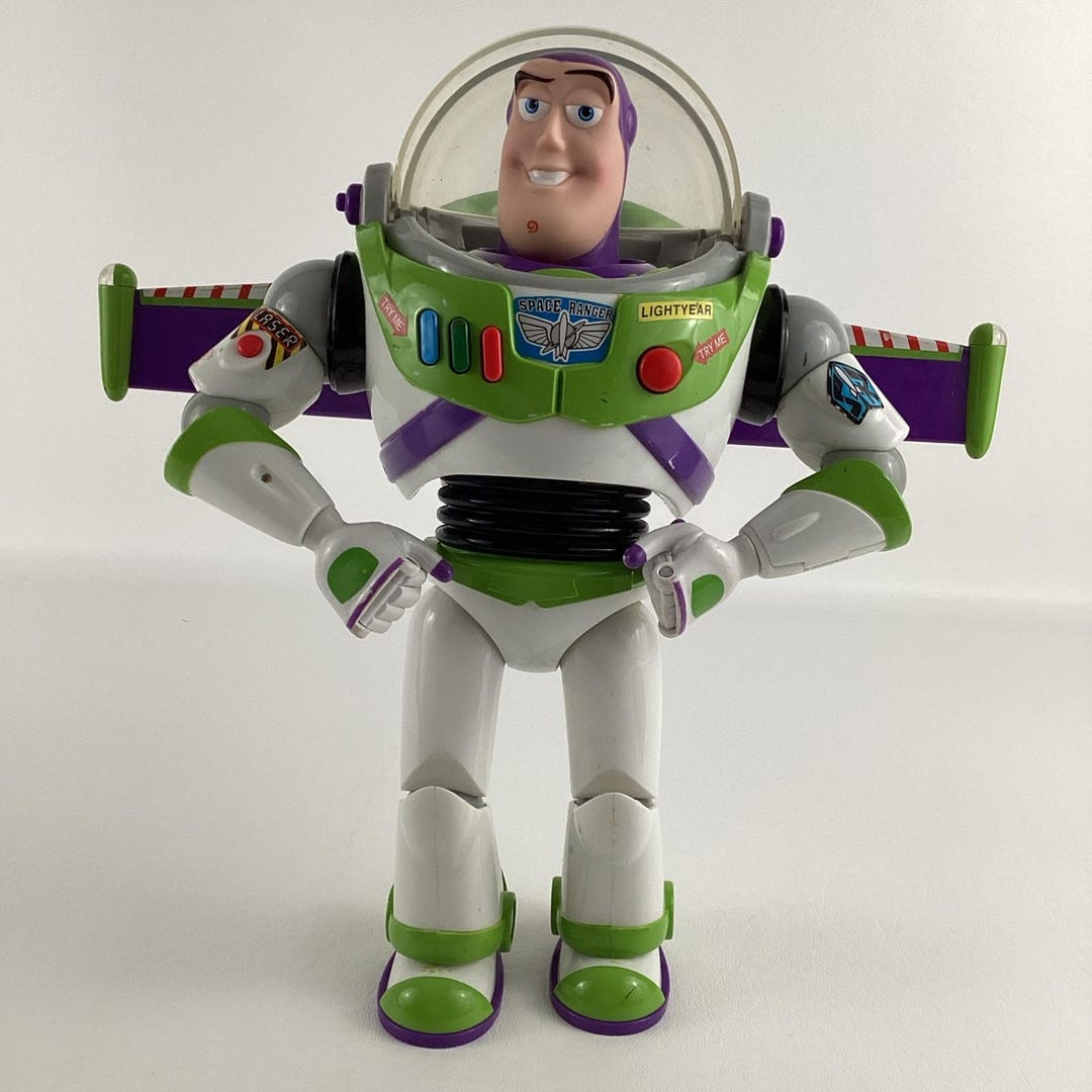 Disney Pixar Toy Story Buzz Lightyear Talking 12" Action Figure Sound ...