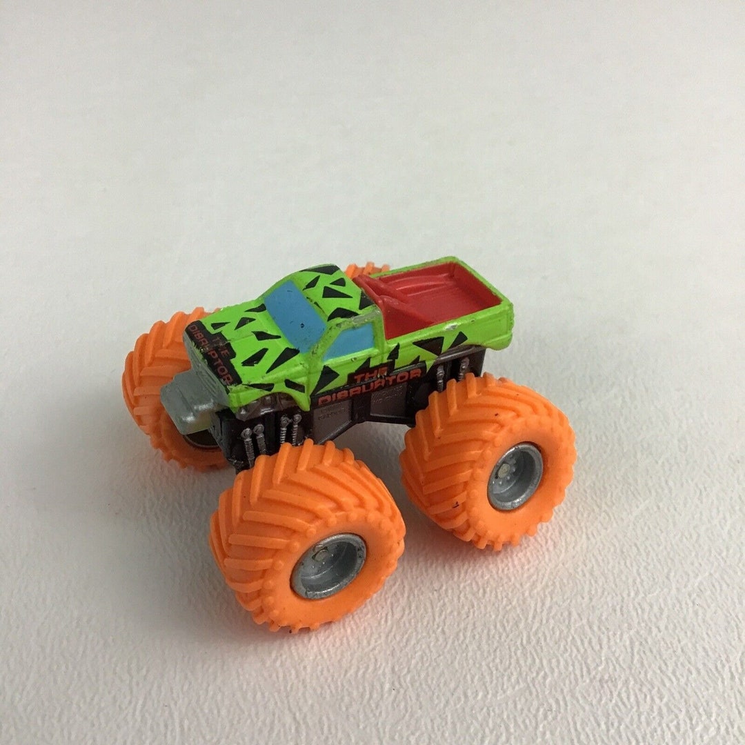 Micro Machines Vintage 90 Galoob Monster Trucks Tuff Trax Tredz Orange ...