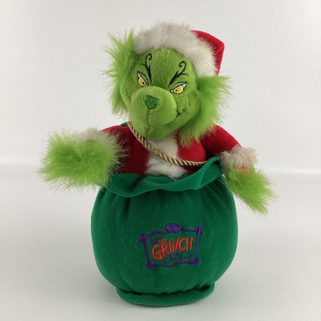 Dr. Seuss How the Grinch Stole Christmas Animated Plush Beverly Hills ...