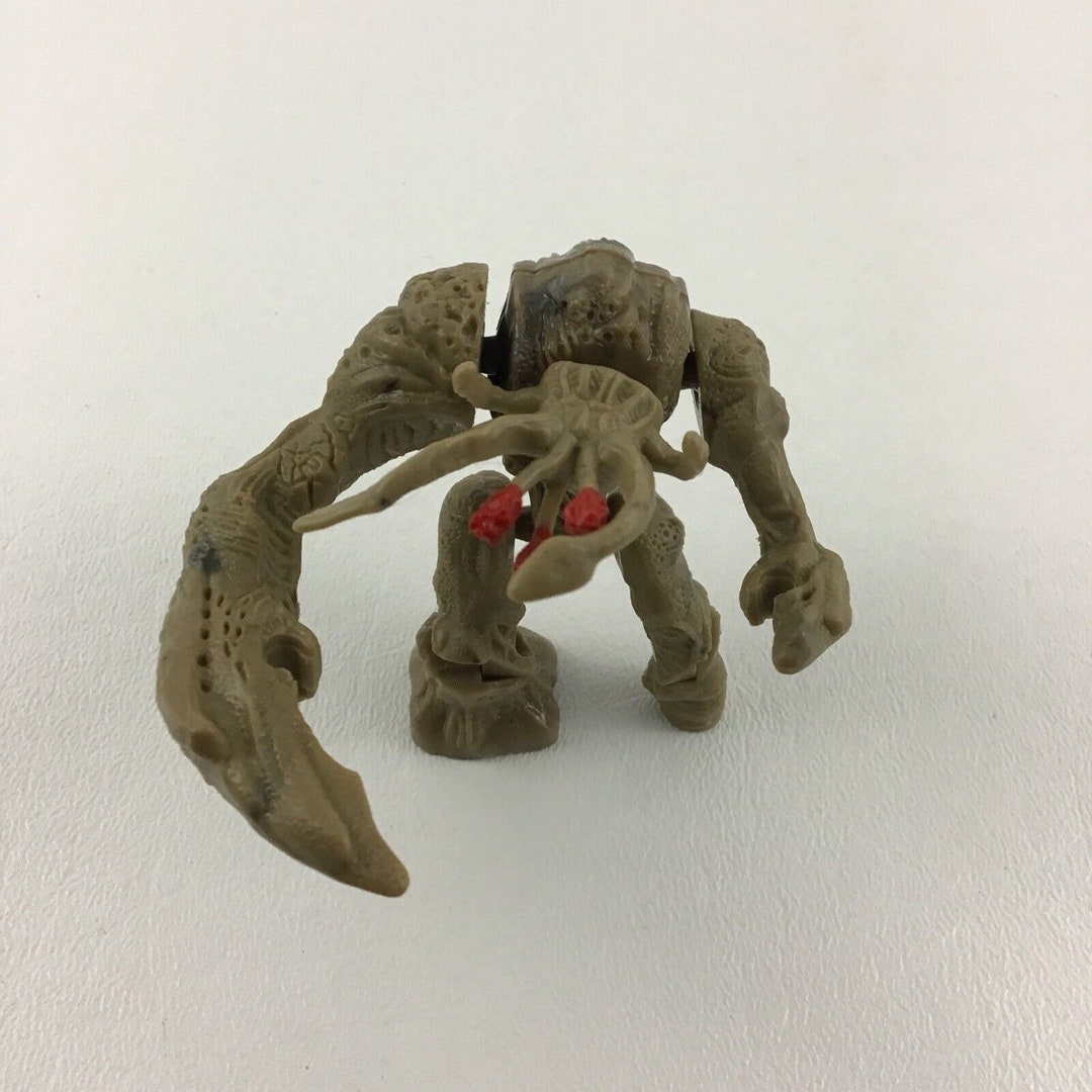 Halo 3 Mega Bloks Flood Invasion Tank Form Tan Figure Floodgate Set ...