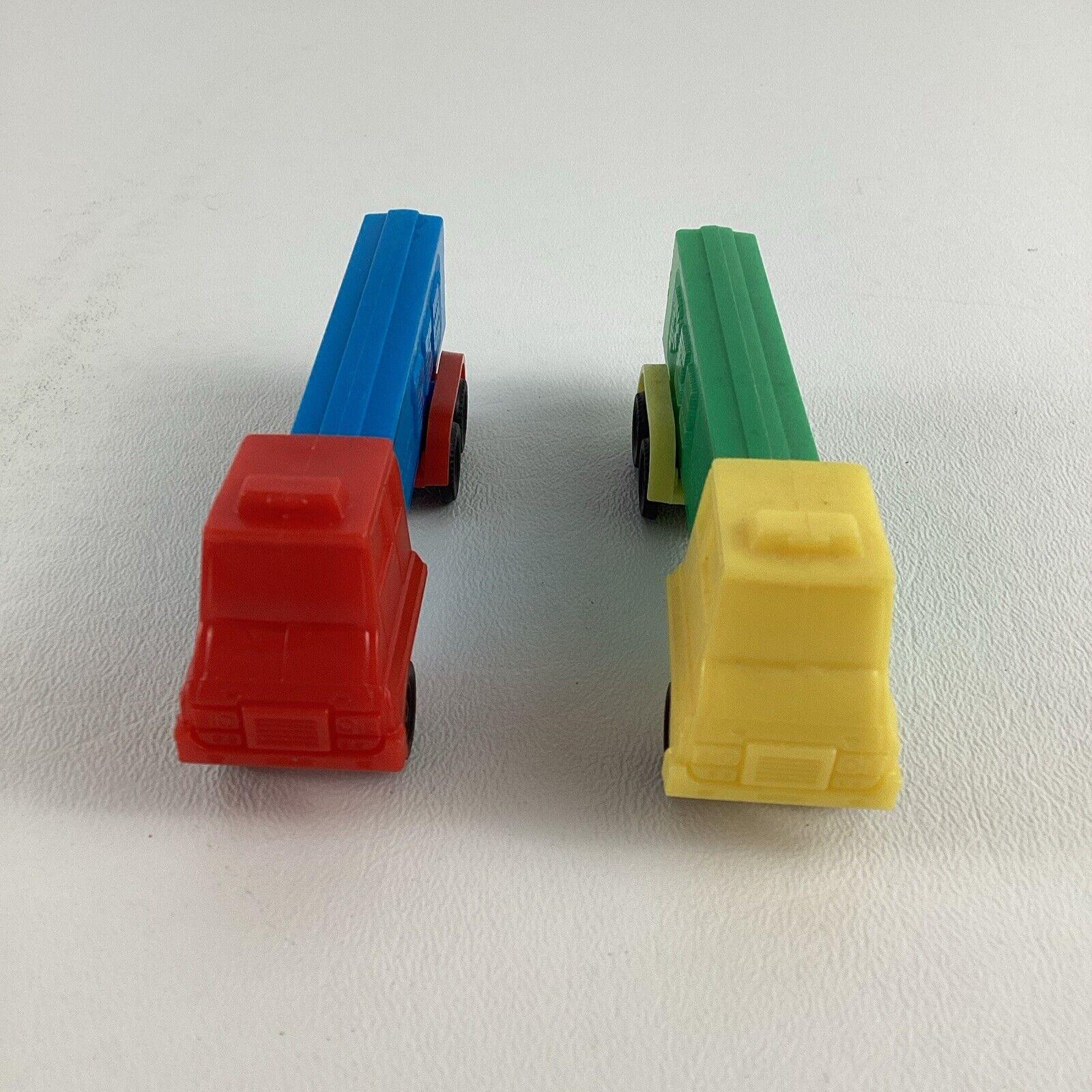 Pez Candy Dispenser Semi Truck 2pc Big Rig Transport No Feet Hauler ...