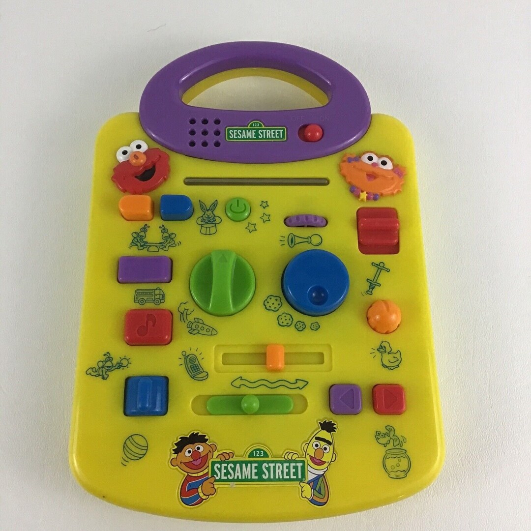 Sesame Street Elmo Zoe Giggle Sound Station Vintage Bert Ernie - Etsy