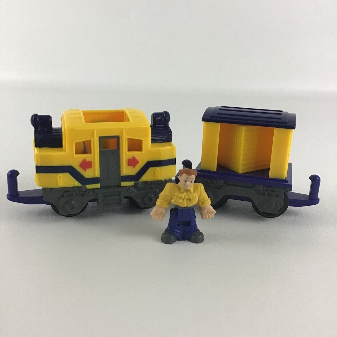 Geotrax Train Confused Team Woohoo & Opie Complete With Figure Fisher ...