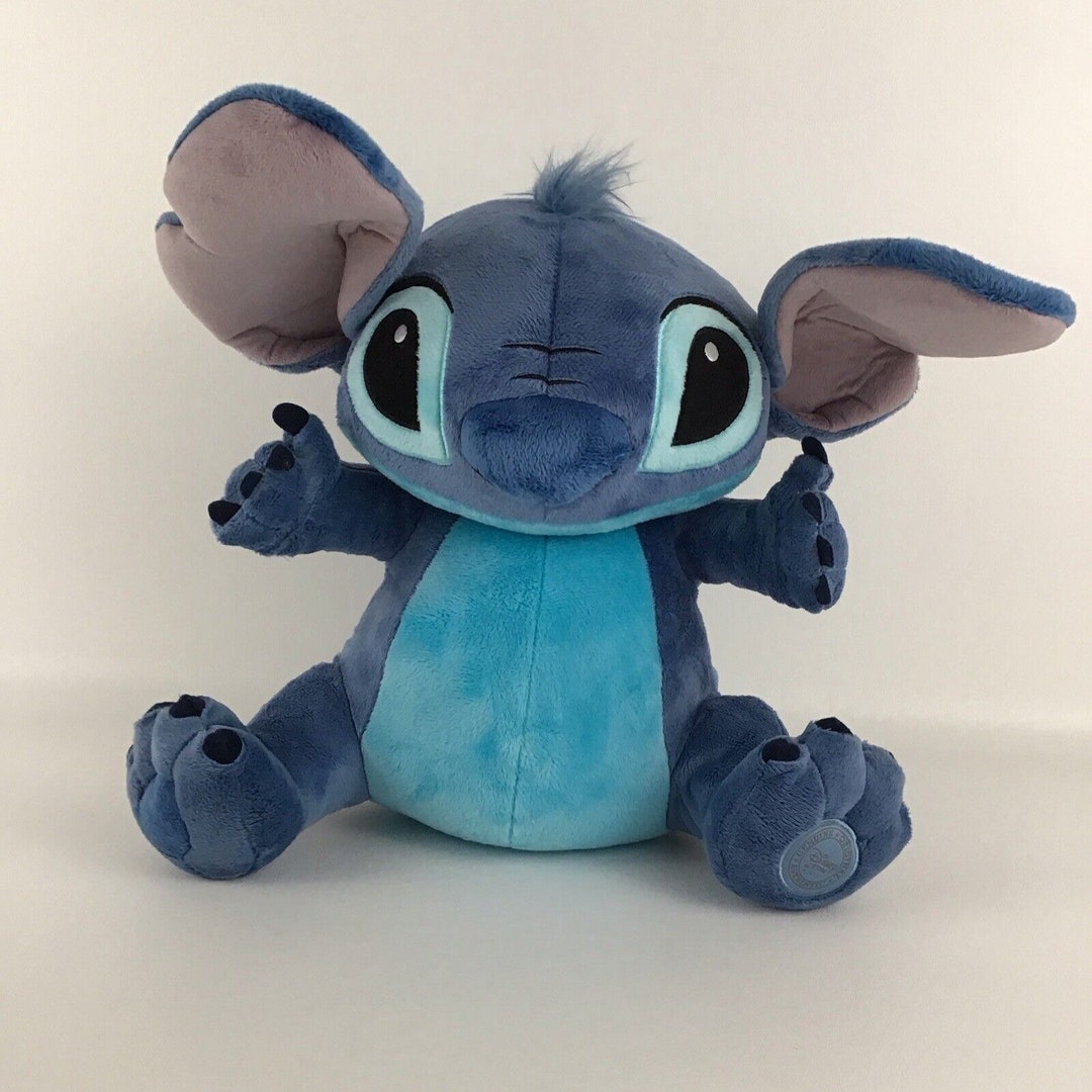 Disney Lilo & Stitch Movie Fiit Patch Stitch 11" Plush Stuffed Animal ...