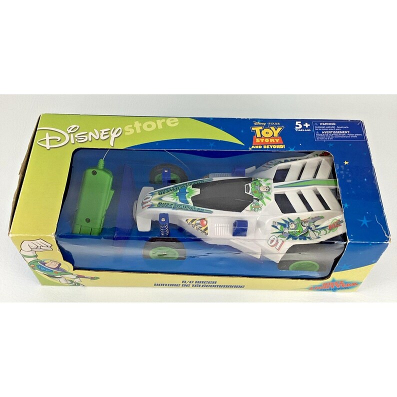 Disney Store Toy Story and Beyond RC Racer Buzz Lightyear Remote ...