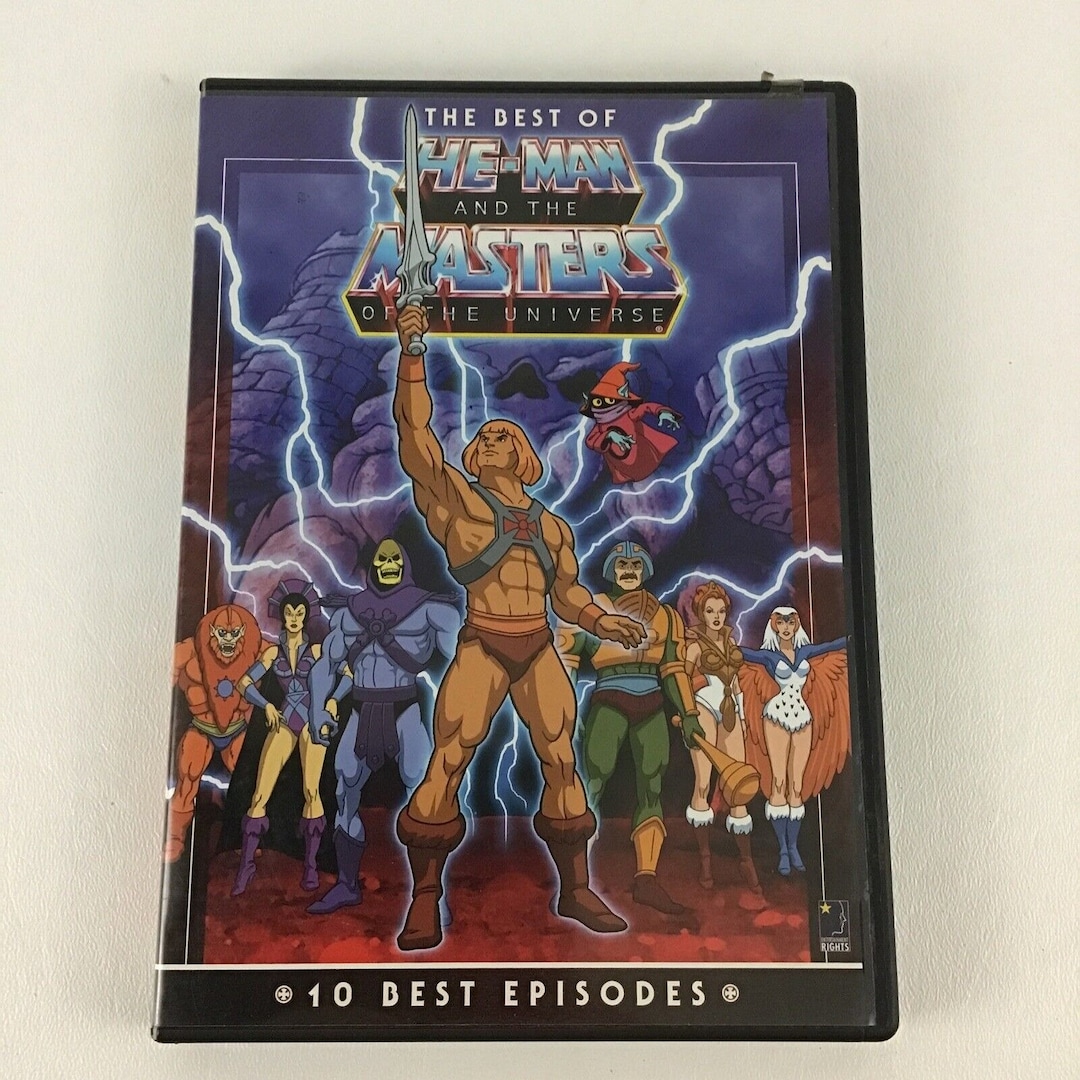 The Best of He-man Masters of the Universe DVD 10 Best Episodes 2 Disc ...